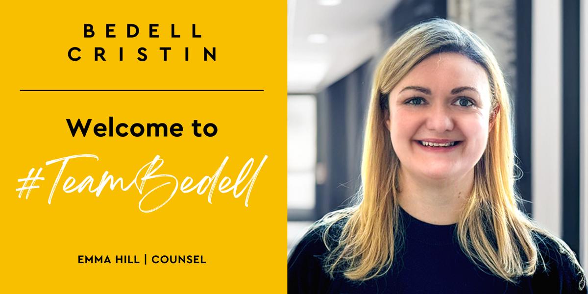 Global Dual Qualified Litigator Emma Hill Joins Bedell Cristin As